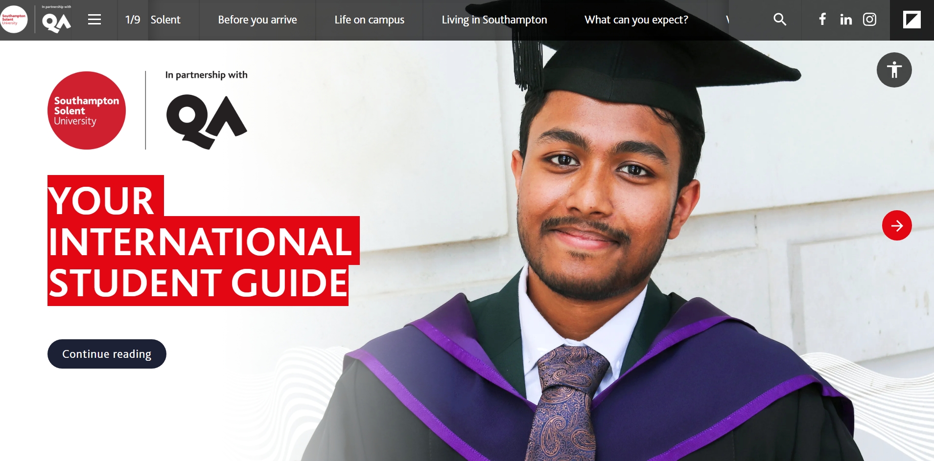 Solent Pathways Student Guide | Solent University Pathway